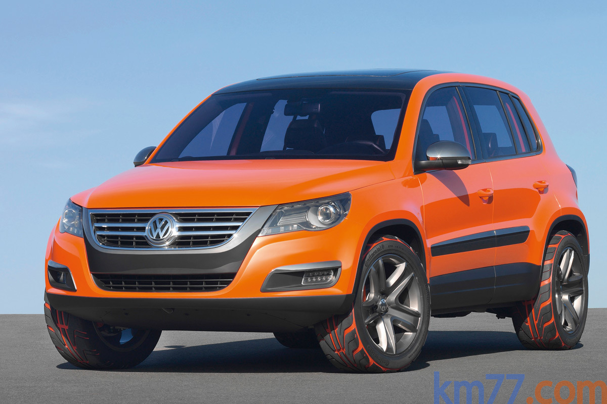 Volkswagen Tiguan prototipo (2006) | Prototipo del modelo que estará a ...