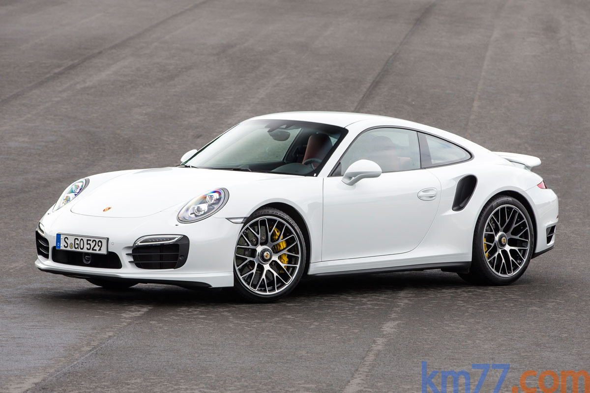 km77.com - Porsche 911 Turbo S Turbo S Coupé Blanco Exterior Frontal ...