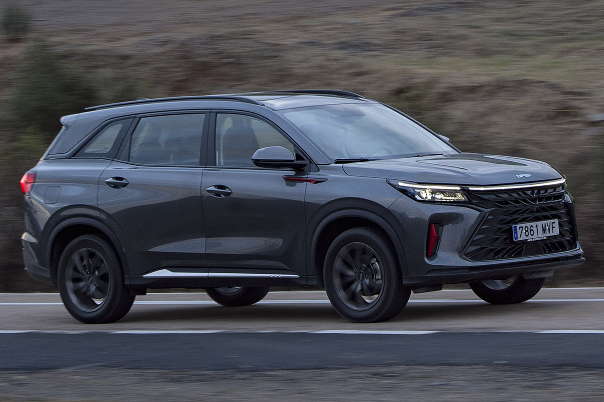 DFSK 600 (2024). El más asequible de los SUV de tamaño parecido con 7 ...