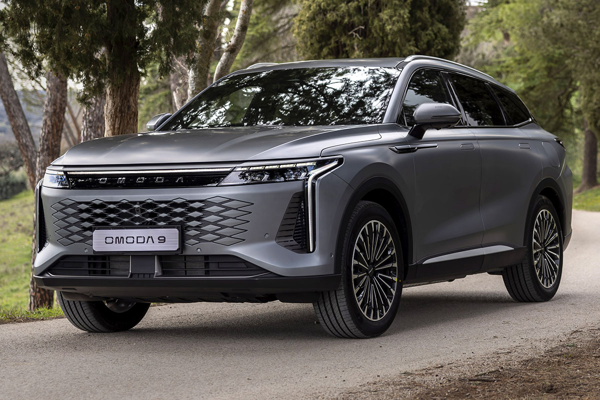 Omoda 9 (2025) - Un SUV grande con un sistema híbrido enchufable de más ...